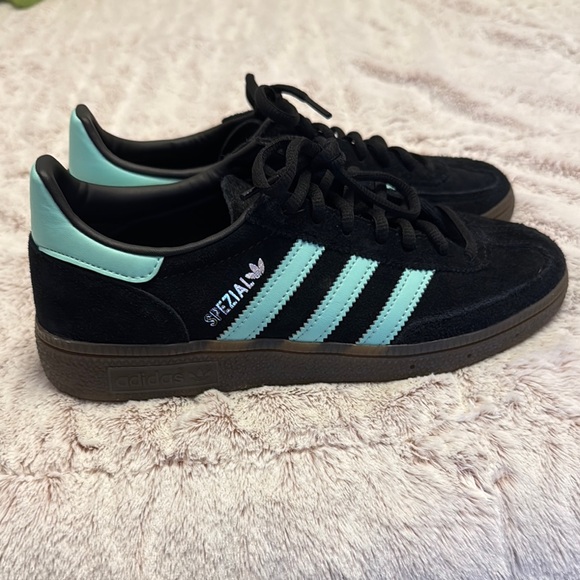 adidas | Shoes | Adidas Spezial Black And Teal Mens Shoes | Poshmark